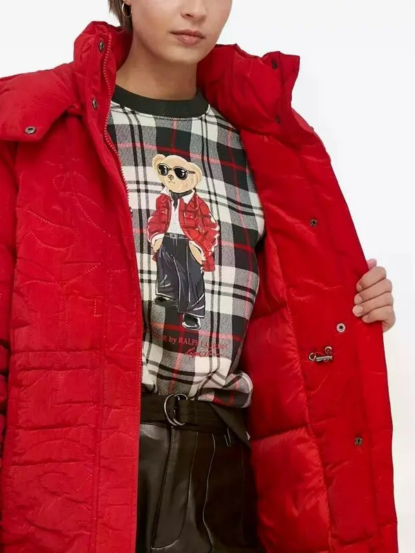 Desigual Quilted Hooded Jacket