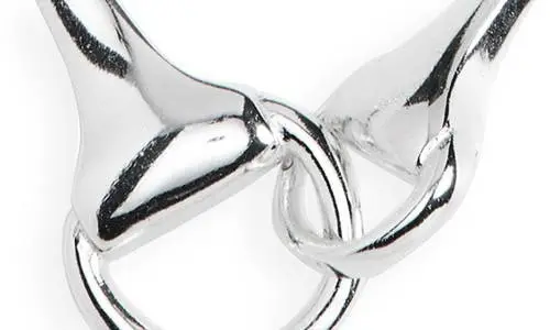 Argento Vivo Equestrian Interlocking Pendant Necklace - Silver