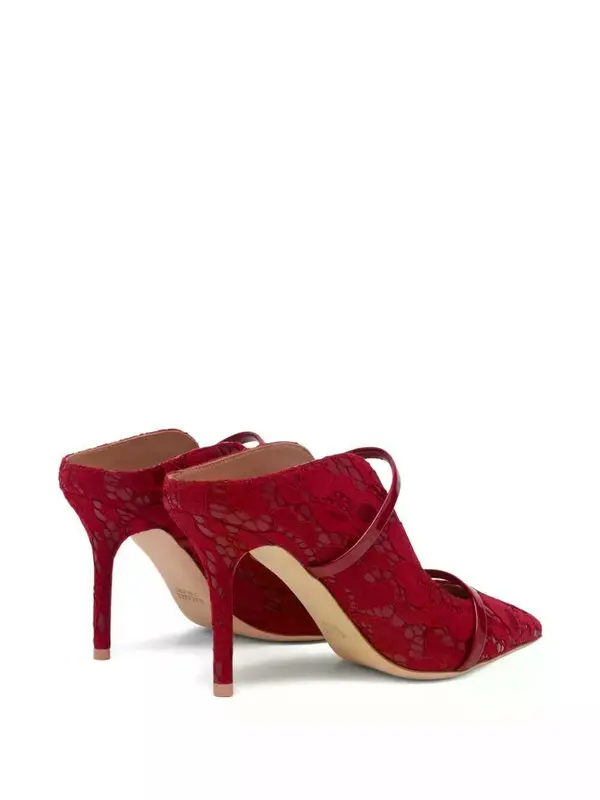 MALONE SOULIERS 85mm Maureen Lace Heeled Mules