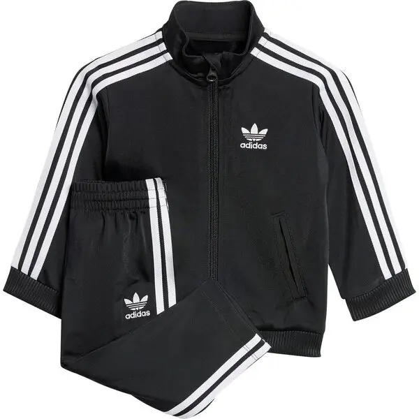 Adidas Firebird Recycled Polyester Track Set - Black