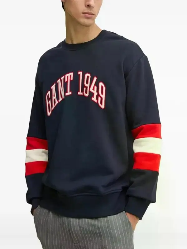 Gant Logo-embroidered Sweatshirt