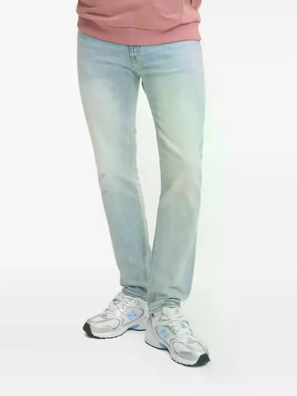 Hugo Light-wash Straight Leg Jeans