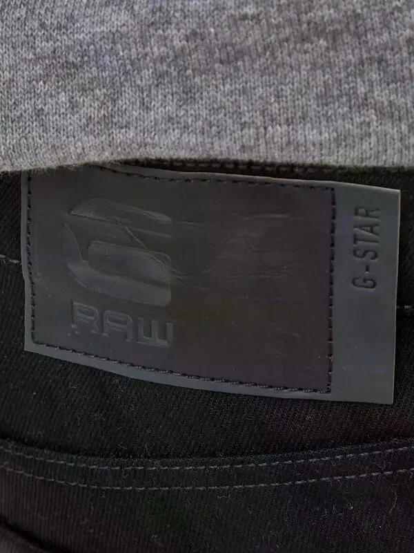 G-star Raw Leather-patch Jeans
