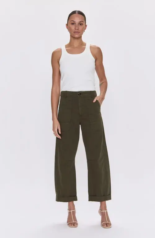PISTOLA Tori Ankle Utility Wide Leg Pants