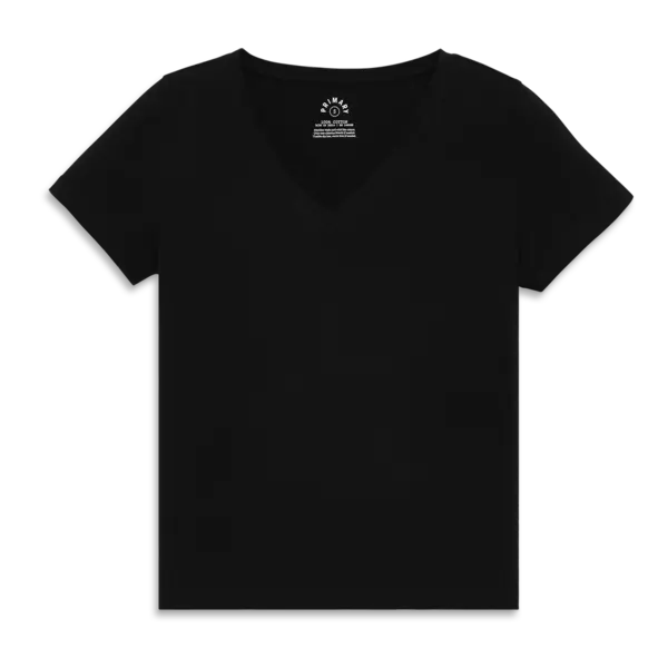 PRIMARY Adult Easy V-neck Tee - Black