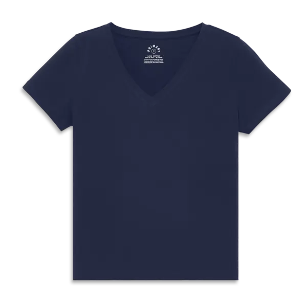 PRIMARY Adult Easy V-neck Tee - Navy