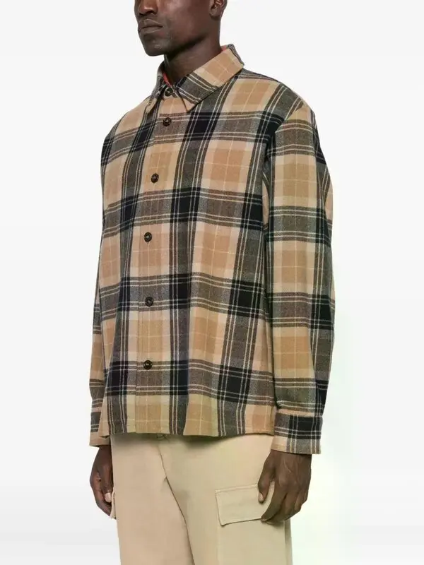 A.p.c. Plaid Check-pattern Shirt