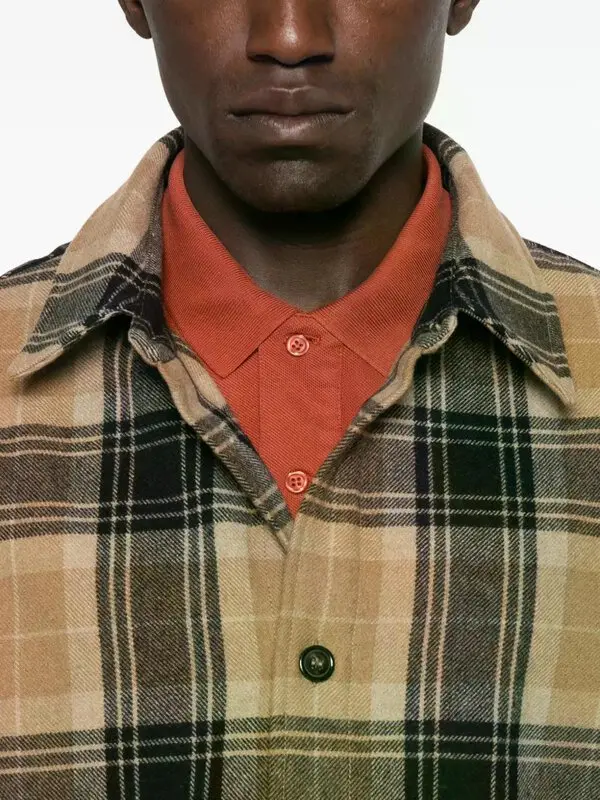 A.p.c. Plaid Check-pattern Shirt