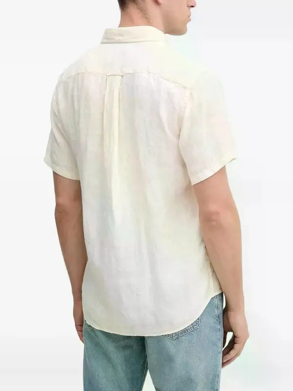 Gant Short-sleeve Patch-pocket Shirt