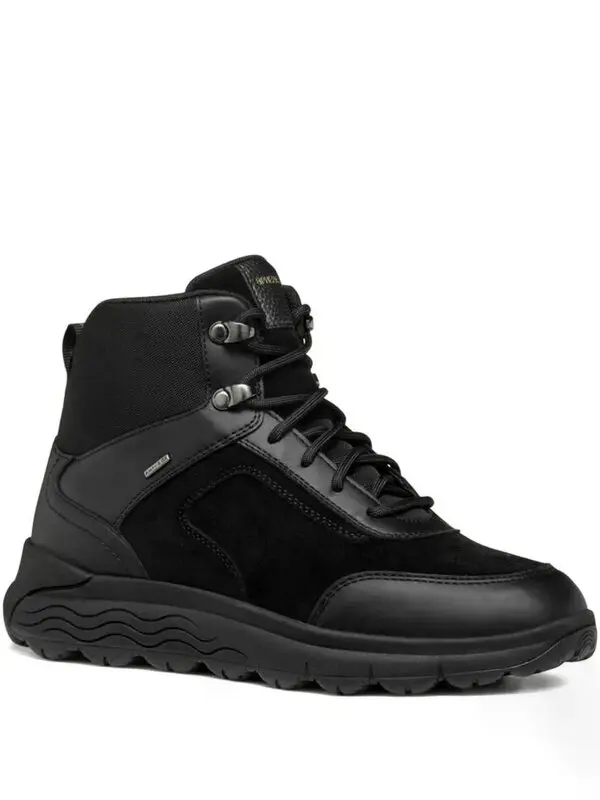 Geox Lace-up Suede Sneakers