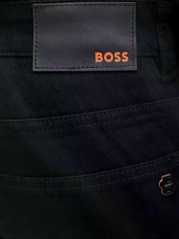 BOSS Logo-patch Denim Jeans