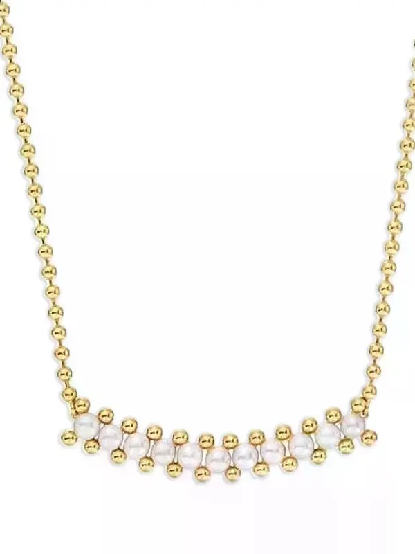 TOUS Beaded Pearl Necklace