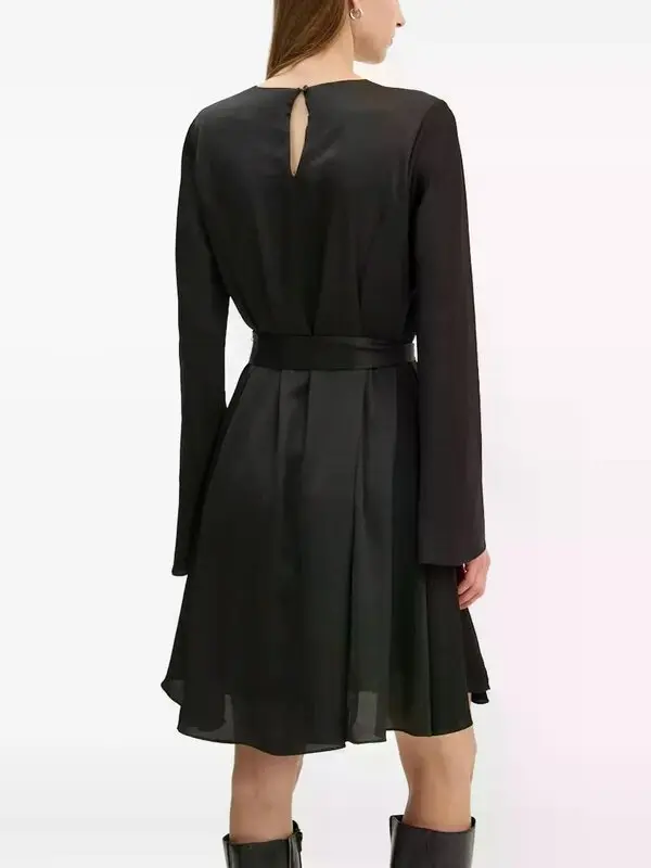 BRUUNS BAZAAR V-neck Flared Dress
