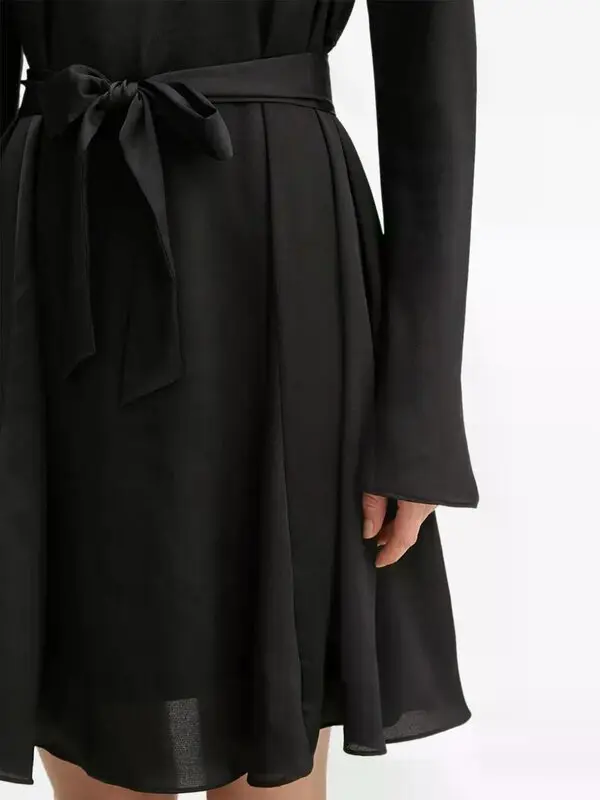 BRUUNS BAZAAR V-neck Flared Dress