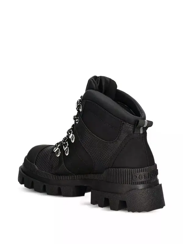 Desigual Lace-up Track Boots