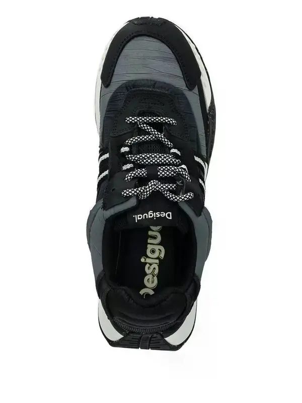 Desigual Panelled Lace-up Sneakers