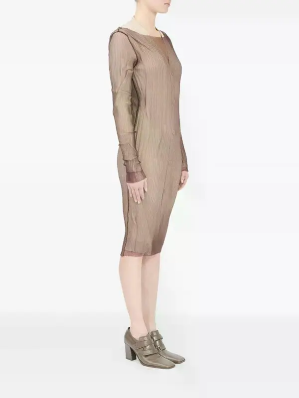 MAISON MARGIELA Ribbed Buttoned Cardigan Dress