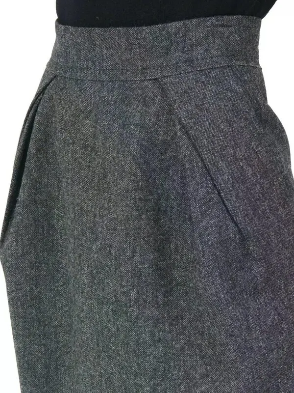 MAISON MARGIELA Midi Pleated Skirt