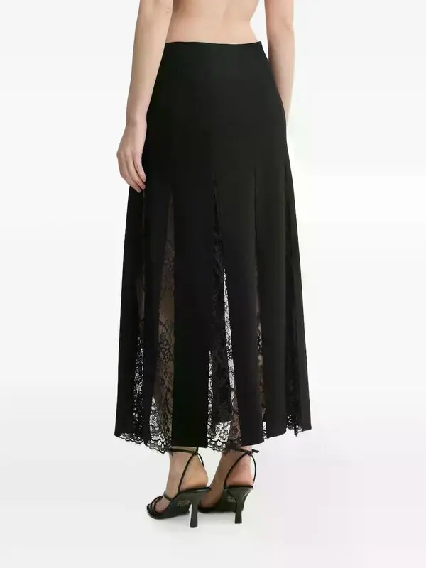 A.L.C. Lace-insert Midi Skirt