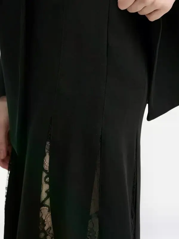 A.L.C. Lace-insert Midi Skirt