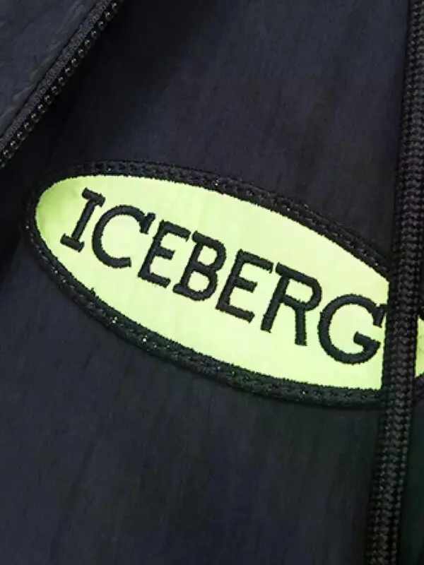 Iceberg Quilted Jacket With Logo Plaque