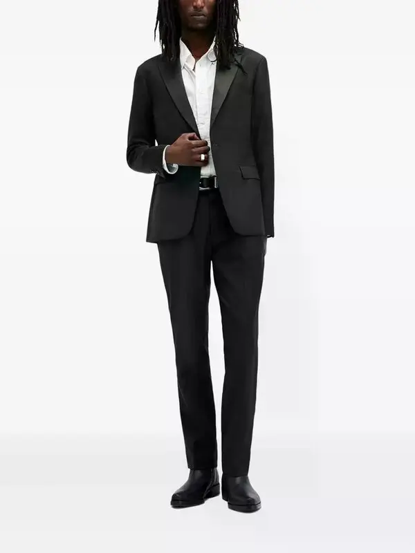 ALLSAINTS Panel-lapel Single-breasted Blazer