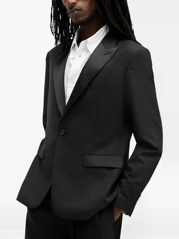 ALLSAINTS Panel-lapel Single-breasted Blazer