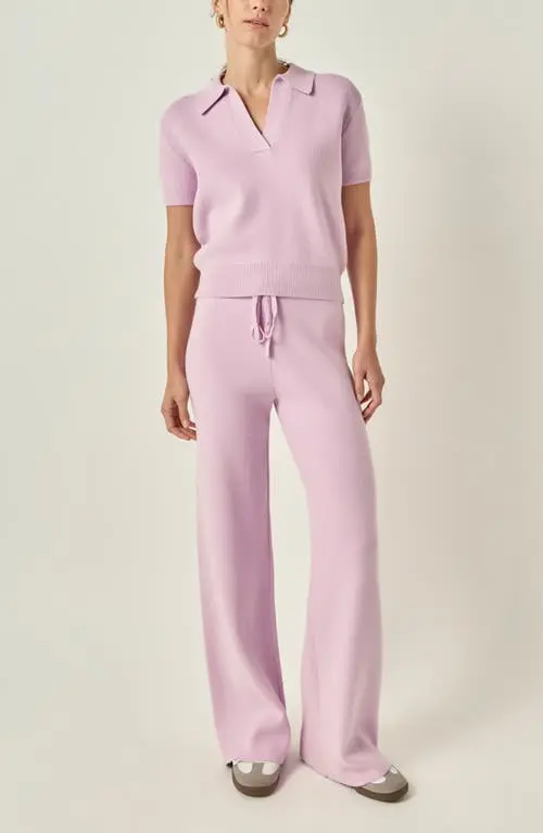 English Factory Johnny Collar Knit Top
