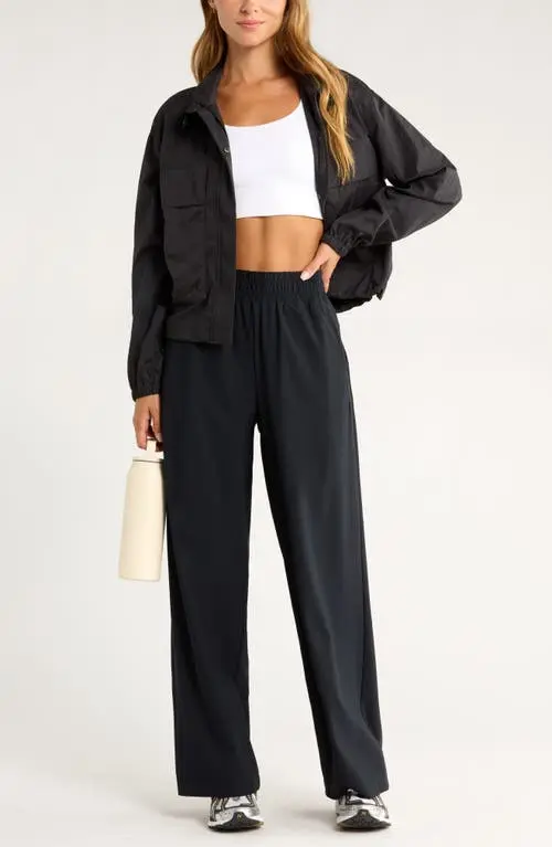 Zella Transit Wide-leg Pants - Black