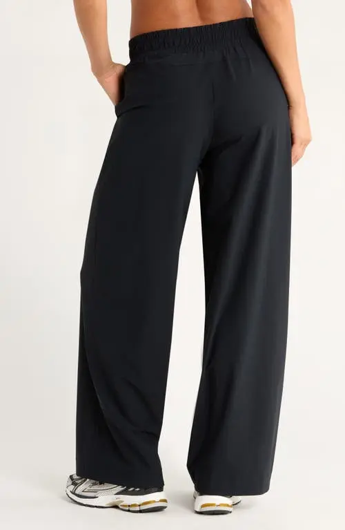 Zella Transit Wide-leg Pants - Black