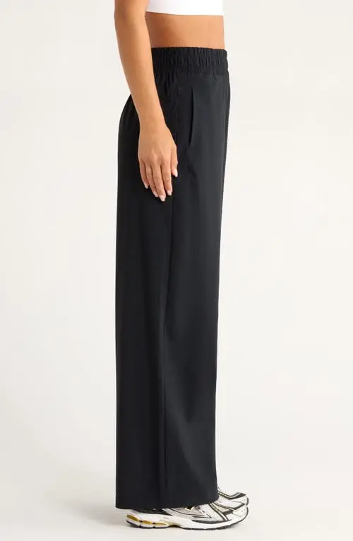 Zella Transit Wide-leg Pants - Black
