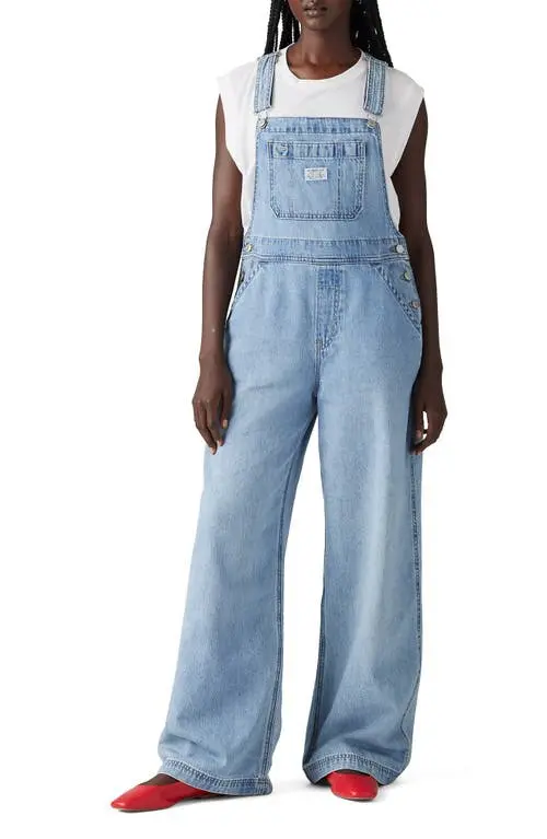 LEVI'S Baggy Denim Overalls - Invested Indigo Overall