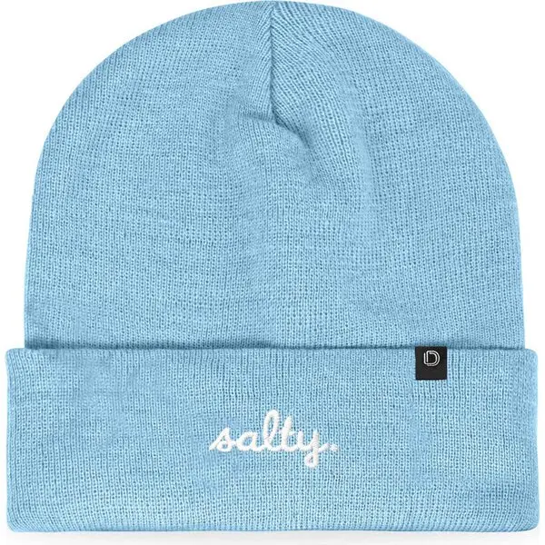 DALIX Salty Beanie Cap - Baby Blue