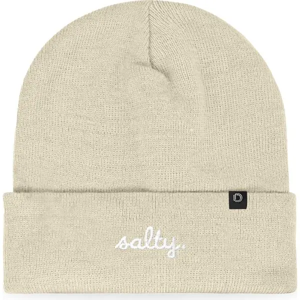 DALIX Salty Beanie Cap - Beige