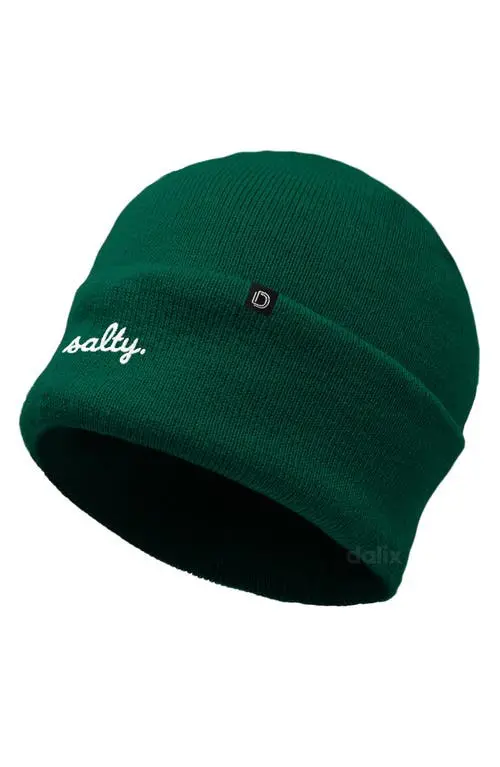 DALIX Salty Beanie Cap - Green
