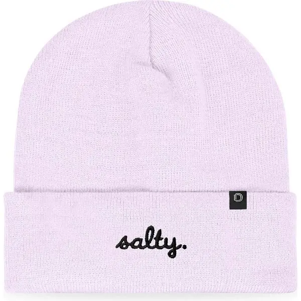 DALIX Salty Beanie Cap - Lavender