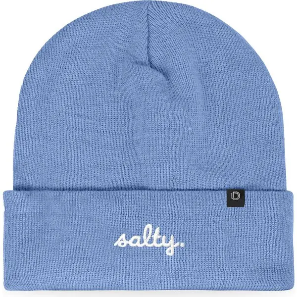 DALIX Salty Beanie Cap - Periwinkle