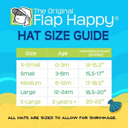 FLAP HAPPY Baby Upf 50+ Double Ruffle Sun Hat - Vanilla Stripe Seersucker