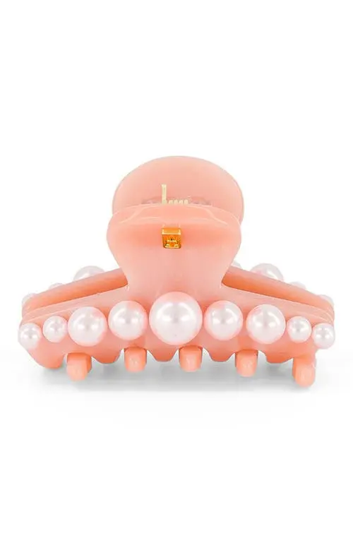 Alexandre De Paris Goncourt Small Hair Clip - Pink