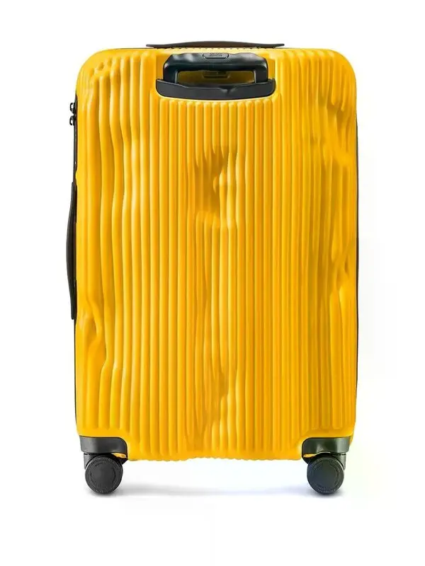 CRASH BAGGAGE Ribbed-texture Holdall - Yellow