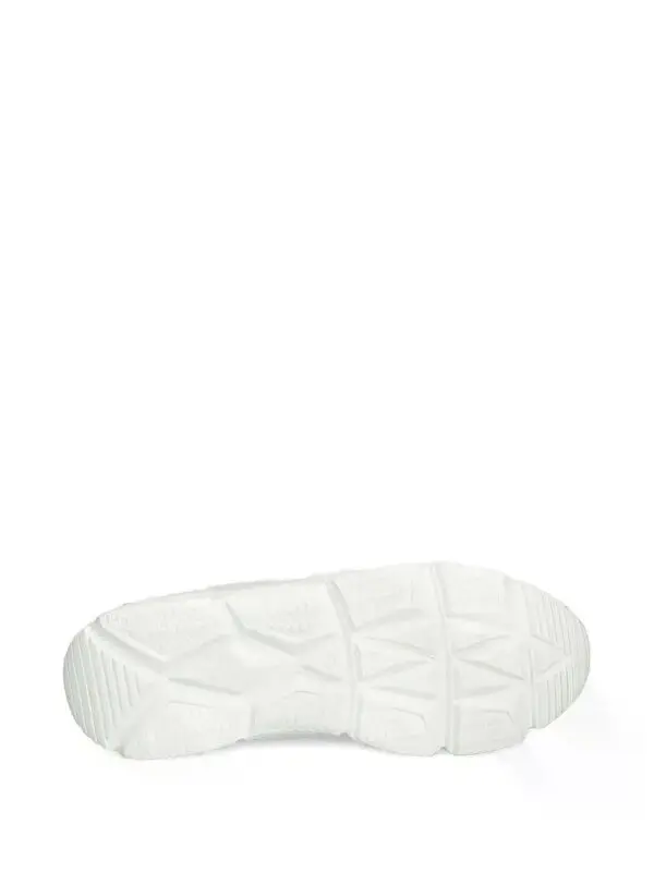 SUMMERY COPENHAGEN Leather Panelled Platform Sneakers