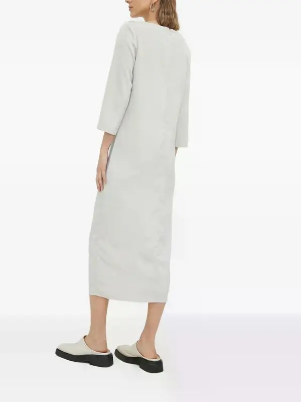 BRUUNS BAZAAR Twist-front Midi Dress