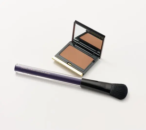 KEVYN AUCOIN Sculpting Contour Powder With Brush - One-color