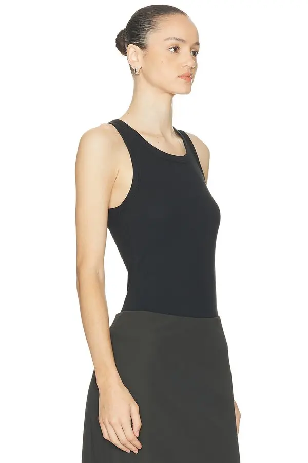 ENTIRE STUDIOS Rib Tank Top - Soot