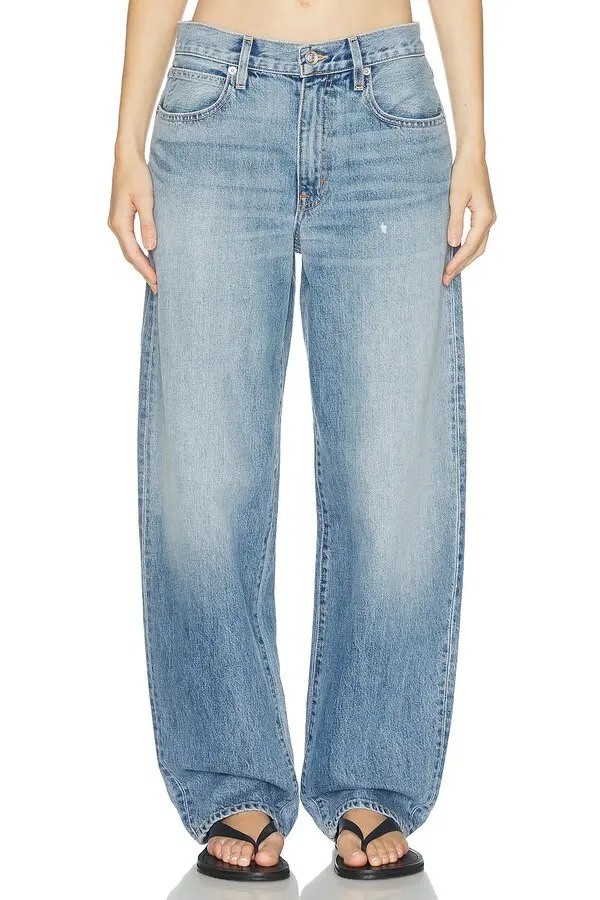SLVRLAKE Ella Relaxed Curve Leg Jeans