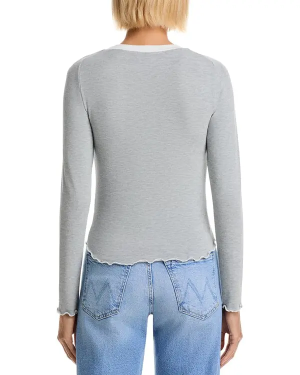 SIX FIFTY Lea Top - Heather Grey