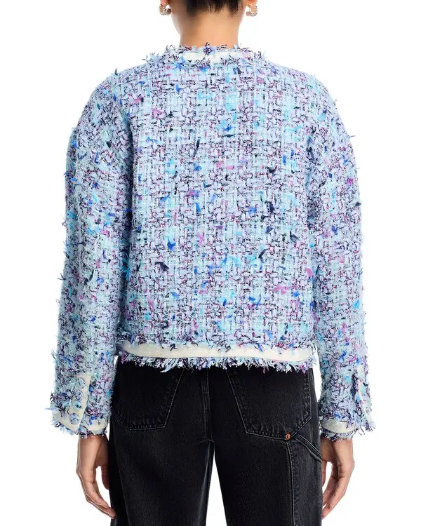 Aqua Ribbon Tweed Jacket