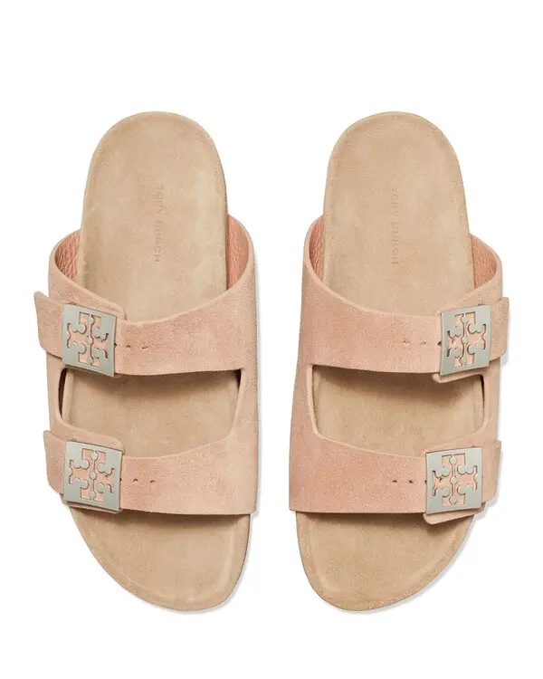 Tory Burch Mellow Slide Sandals - Malva