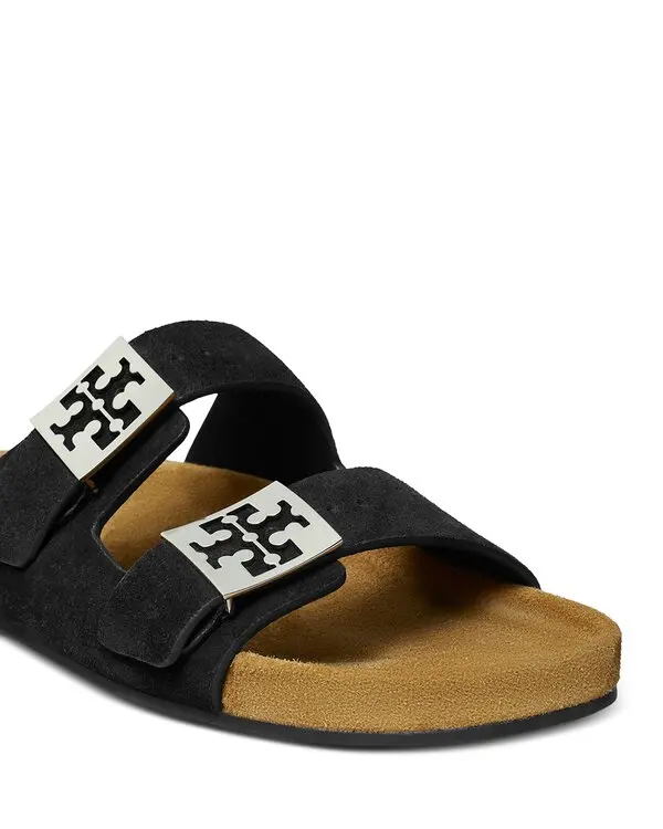 Tory Burch Mellow Slide Sandals - Perfect Black