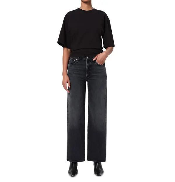 AGOLDE Harper Mid-rise Relaxed Straight Jeans - Radius